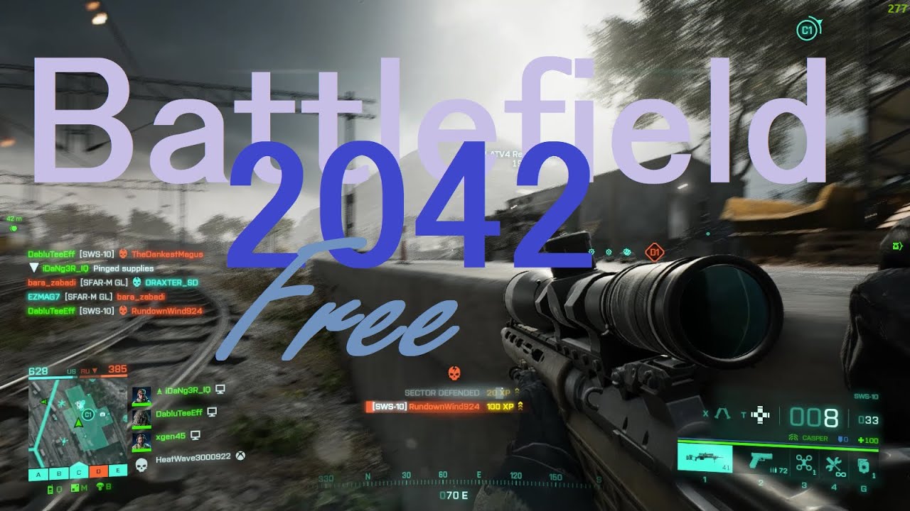 Battlefield 2042 sniping gameplay | 4k 60FPS RTX - YouTube