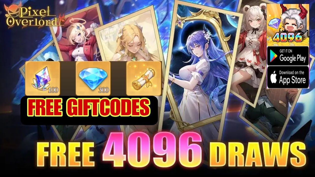 Pixel Overlord & Free Giftcodes - How to Redeem Code Pixel Overlord 4096 Draws | Pixel Overlord ...
