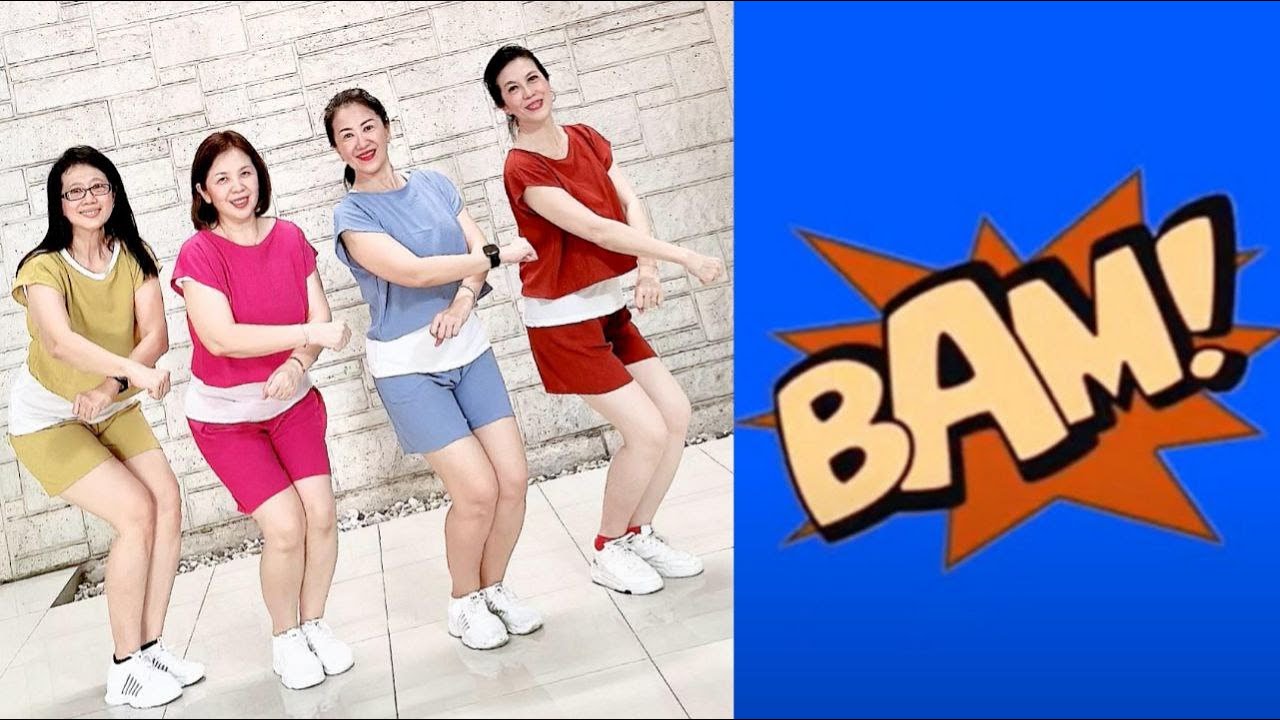BAM! Line Dance (demo & count) - YouTube