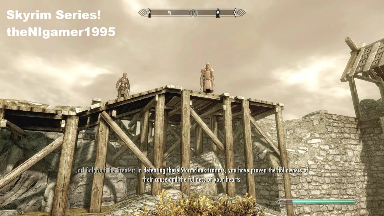 Skyrim Series Part 13! The battle of Whiterun! - YouTube