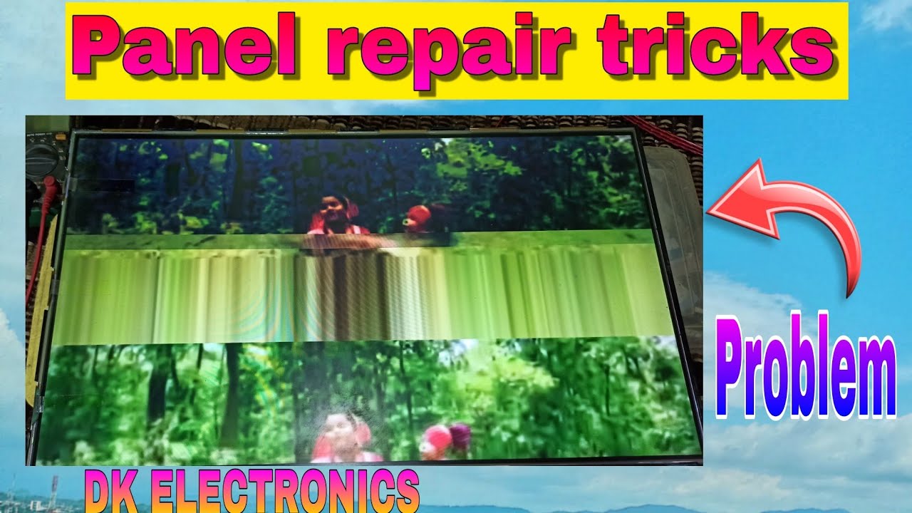 Panel repair tricks ||DK ELECTRONICS - YouTube