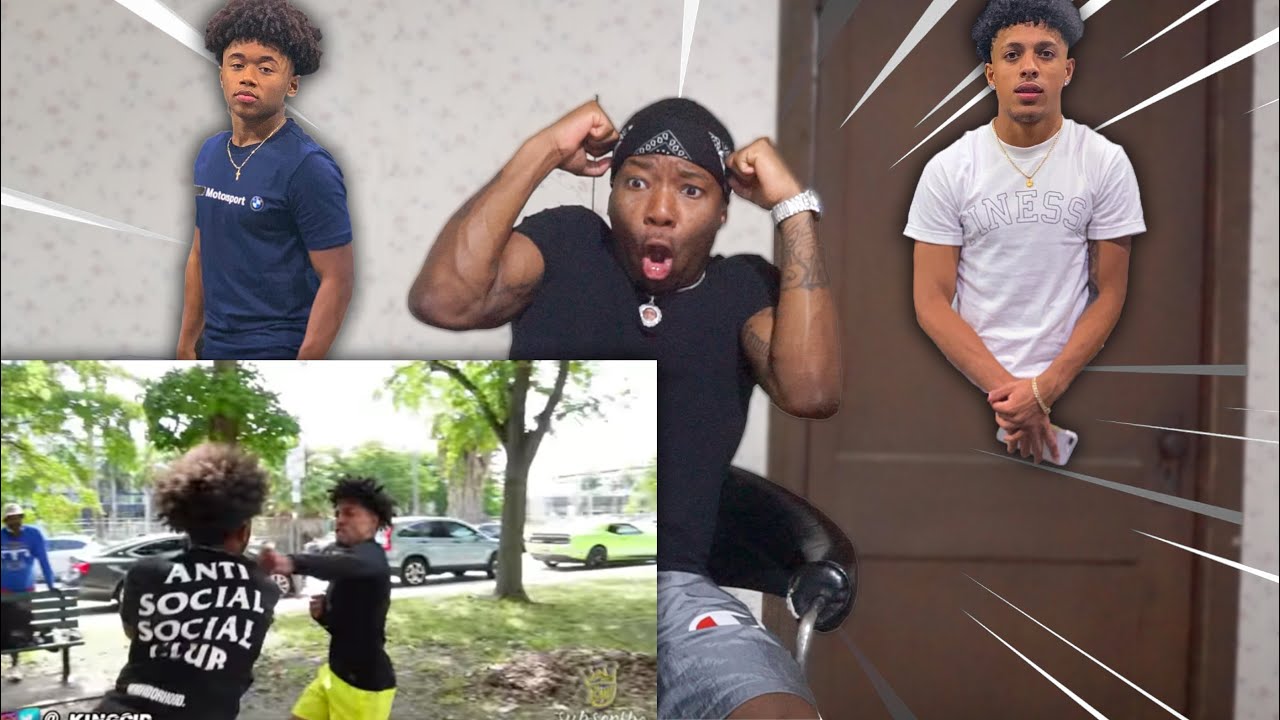 Reacting To Smoothgio VS Kingcid(FIGHT VIDEO!!!) - YouTube