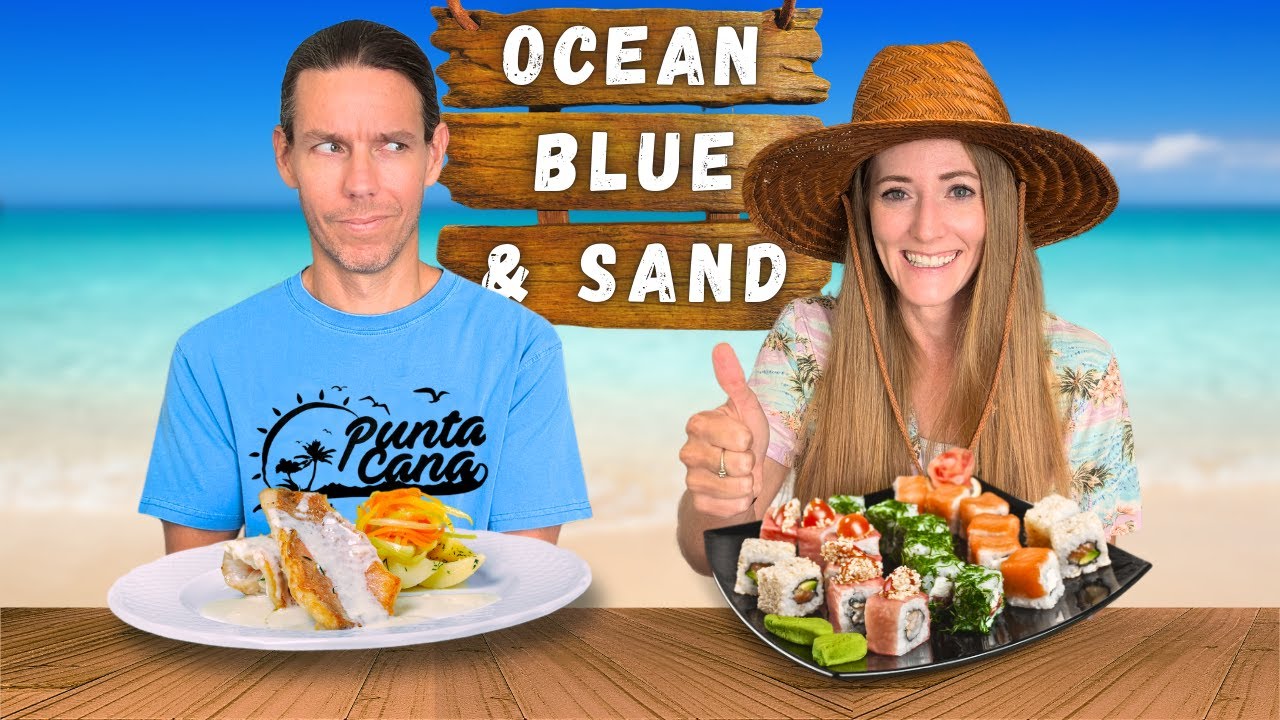 What the Food is REALLY Like at Ocean Blue & Sand Punta Cana - YouTube
