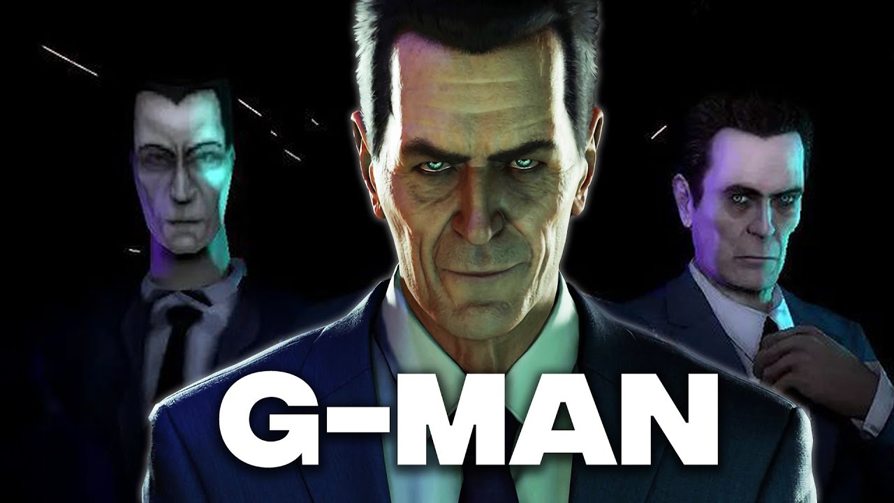 The Mystery of Half-Life's "G-Man" | Half-Life - YouTube