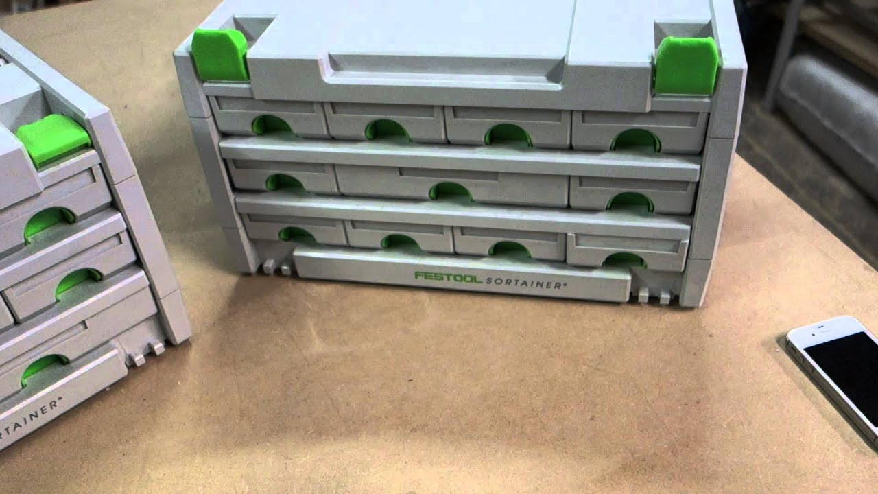 обзор сортейнера FESTOOL sortainer - YouTube