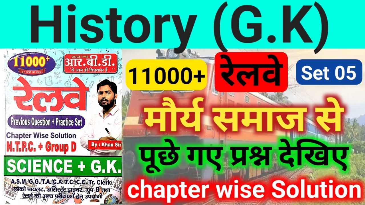 Railway NTPC History Classes | Set 5 | RRB NTPC History Classes 2024 ...