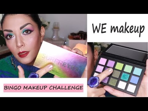 WE MAKEUP: bingo makeup challenge - YouTube