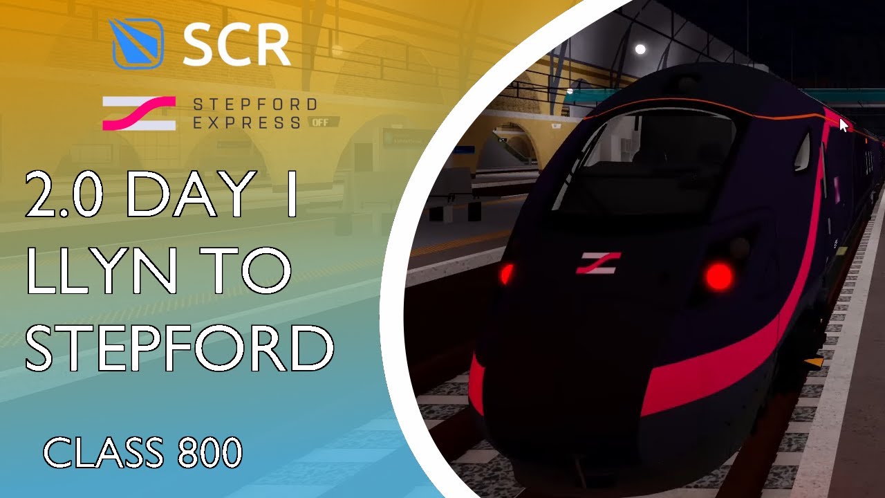 SCR Express: Class 800 Superfast from Llyn-by-the-Sea to Stepford ...