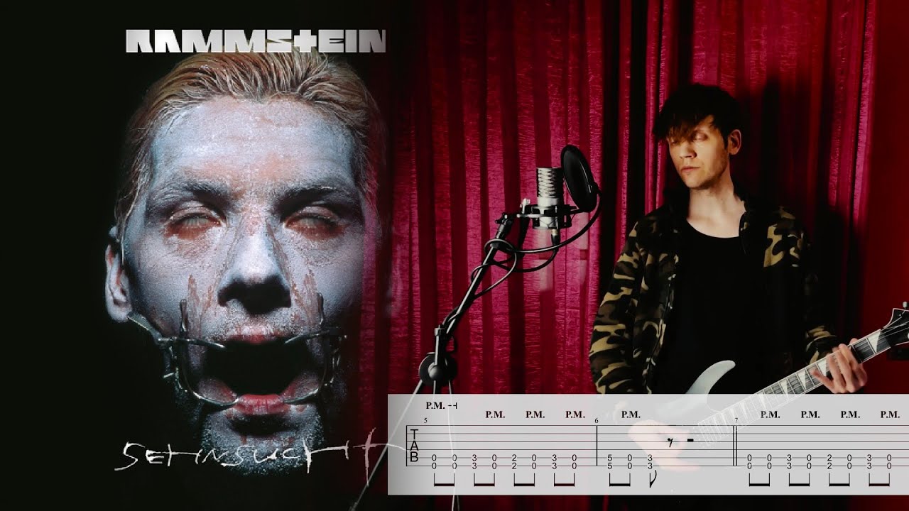Rammstein : Bück Dich Guitar Tab Tutorial - YouTube