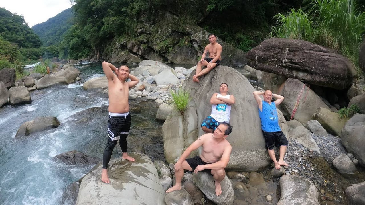 Swimming at Bilin Falls with Biker Friends Part 2 - YouTube