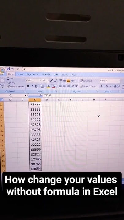 How change your values without formula in Excel.@toppercorps #msexcel #msword #technical #reels ...
