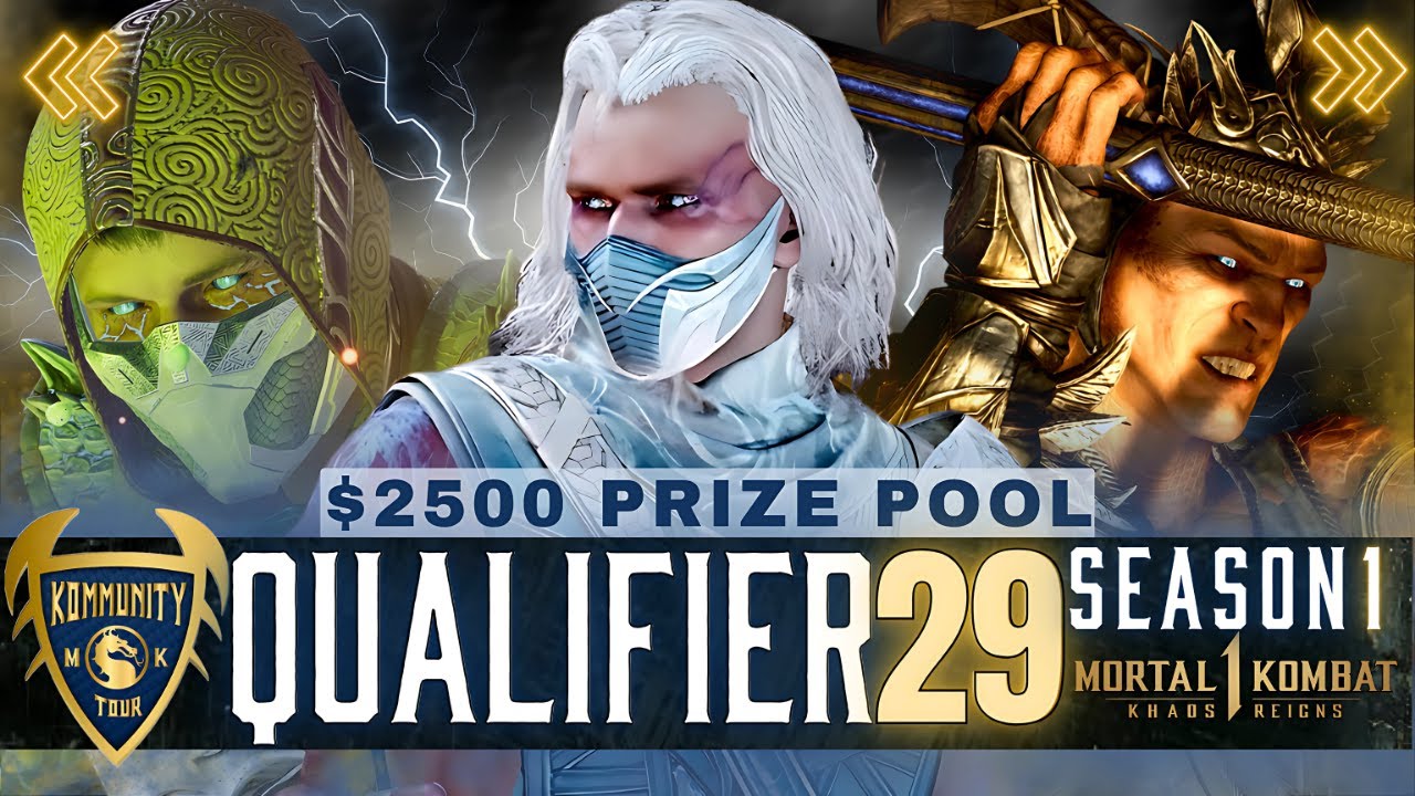 $2500 MK KOMMUNITY TOUR QUALIFIER #29 - INSANE Sets & Clutch Moments | Mortal Kombat 1 - YouTube