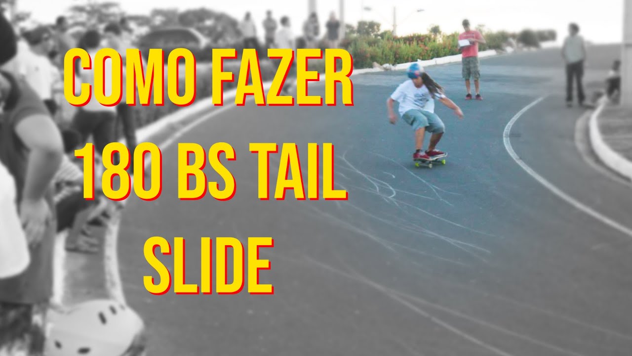 como fazer Back Side Slide com o tail #skate #longboard #tutorial - YouTube