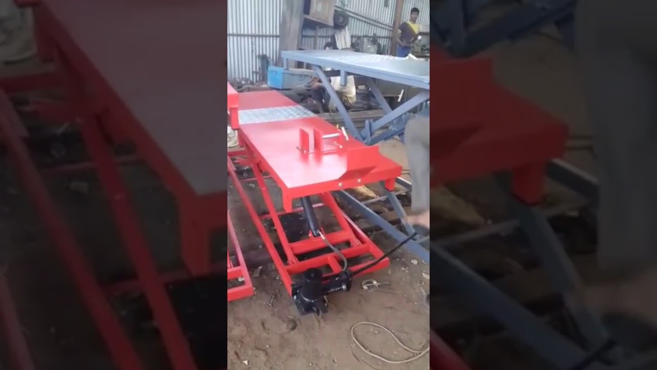 Two wheeler lift machine (8421110915) @14890/- - YouTube