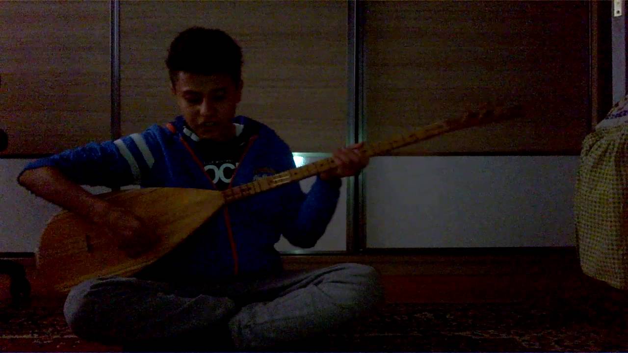 Ben yoruldum hayat saz solfej - YouTube