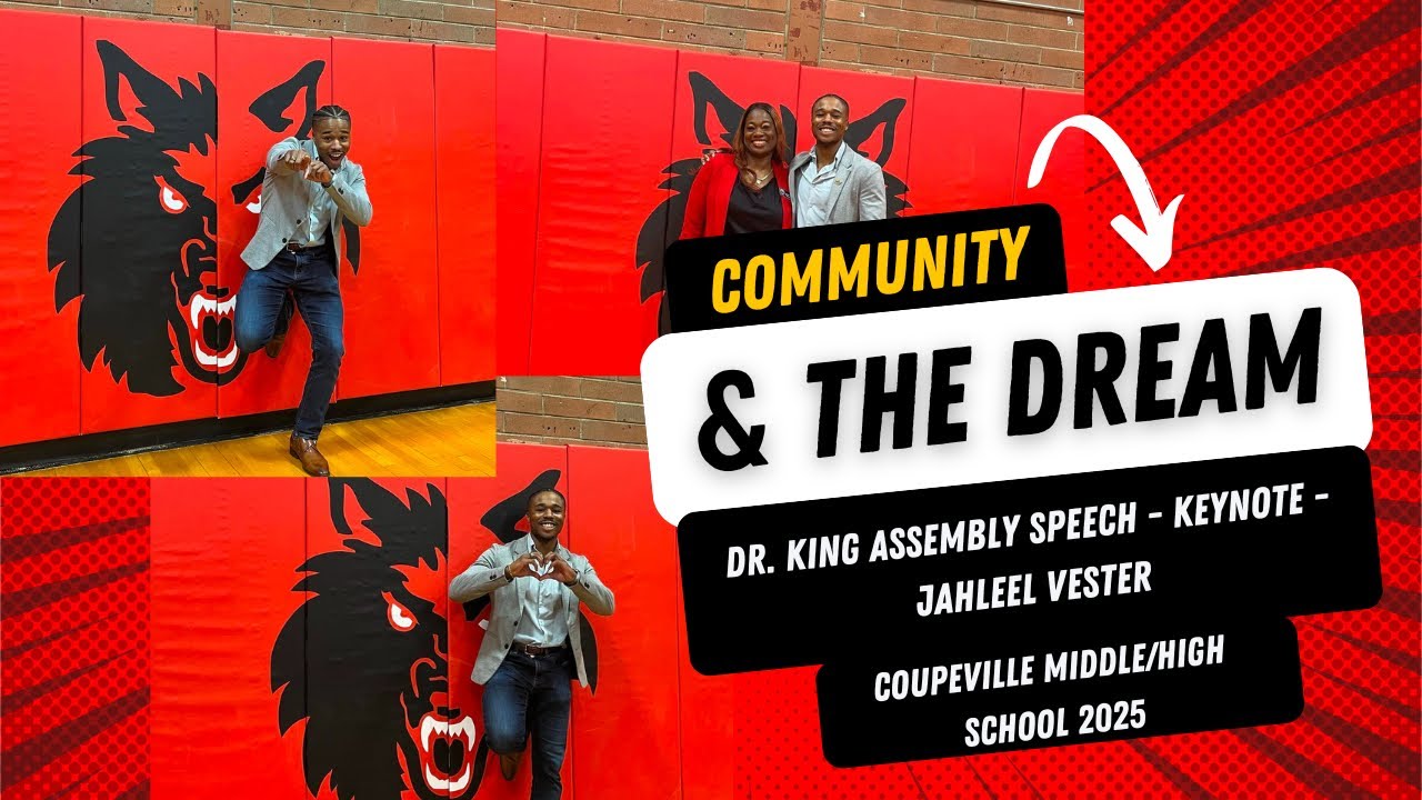 Jahleel Vester MLK Keynote Speech Coupeville Middle/ High School 2025 ...