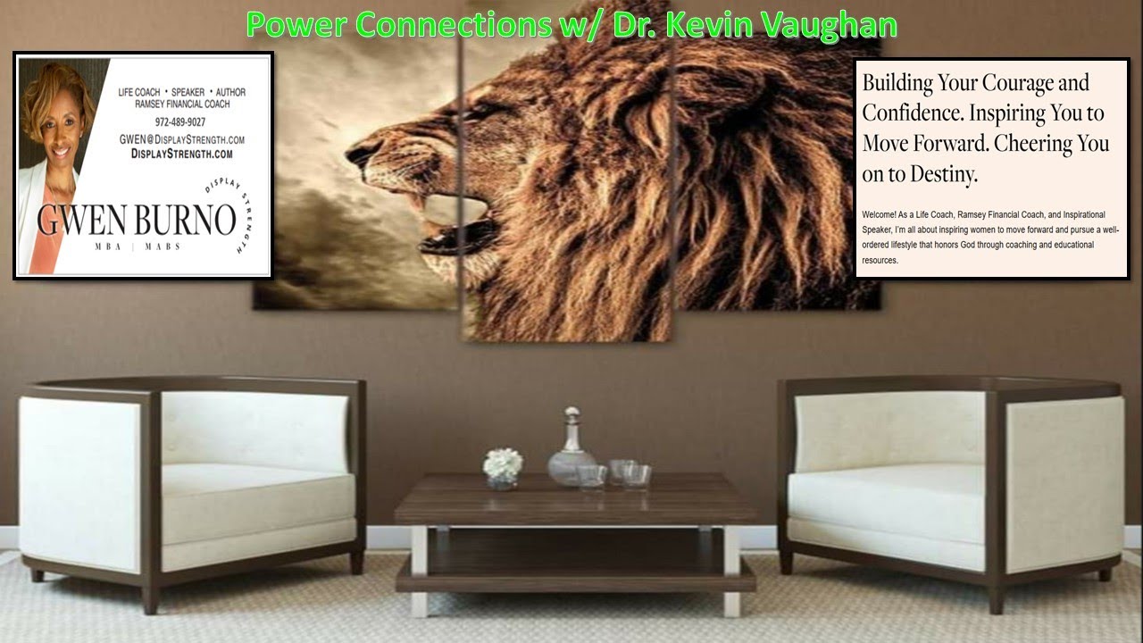 Gwen Burno, Author, Consultant and Business Woman on Power Connections ...