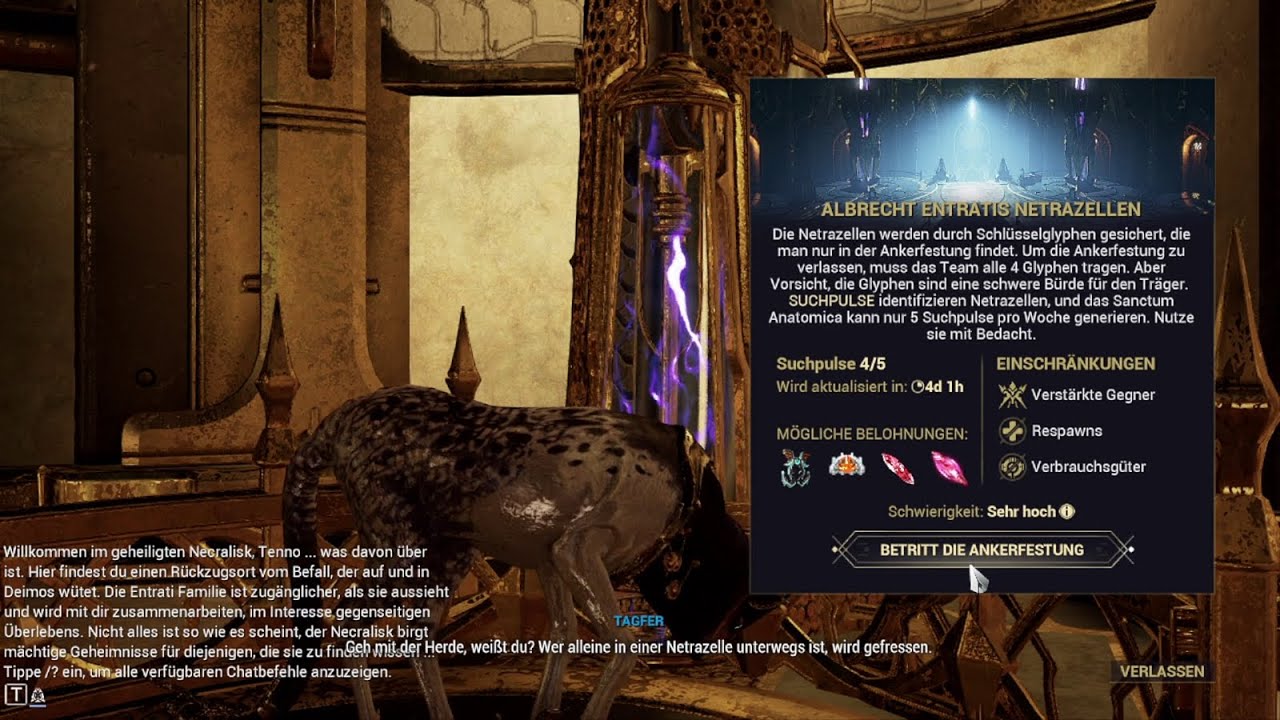 Warframe: Deimos - Testudo (Albrecht Entratis Netrazellen), Inaros ...