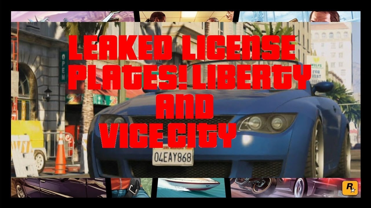 Grand Theft Auto V Online Leaked Liberty City and Vice City Liscense ...