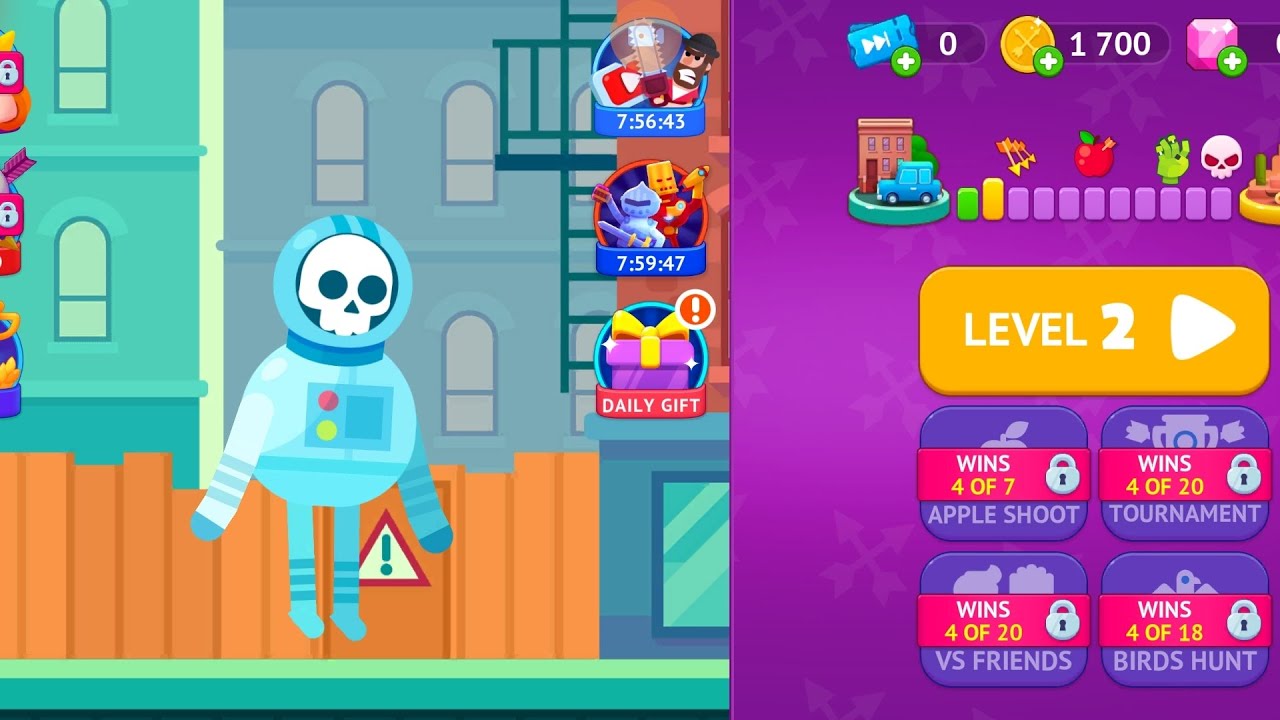 i am playing bowmaster first time | bowmaster gameplay | King of gaming - YouTube