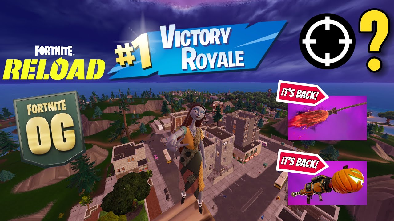 NEW SALLY SKIN! | OG Fortnite Reload | High Kill Gameplay | Keyboard ...