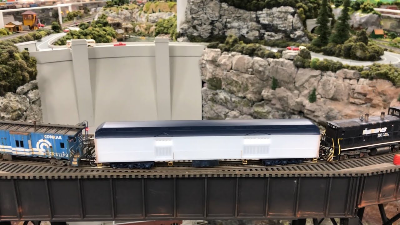 Project Blue Comet in HO Part 1.5 Testing - YouTube