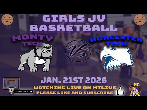 Girls JV Basketball Monty Tech v Worcester Jan 21 2026 - YouTube