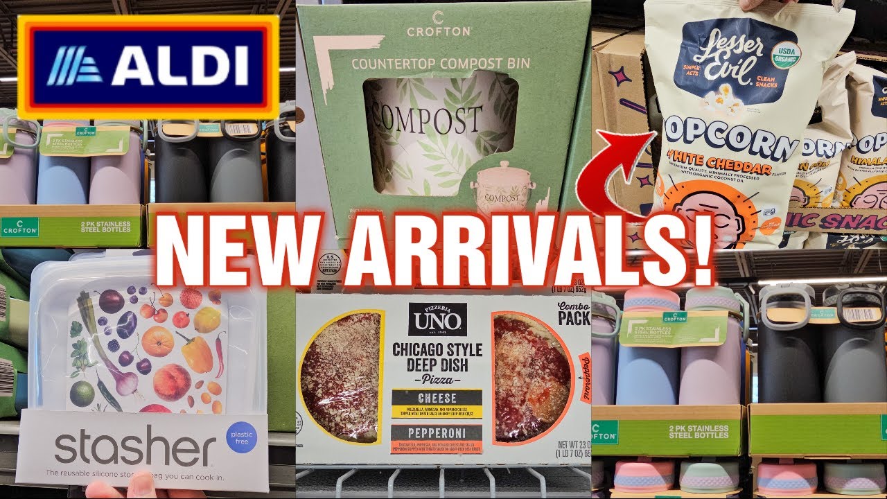 ALDI 🛒 NEW ARRIVALS for APRIL 2024! 🛒LIMITED TIME ONLY! - YouTube