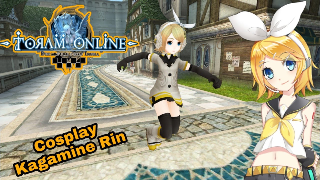 Toram Online-Kagamine Rin(Vocaloid) Cosplay - YouTube