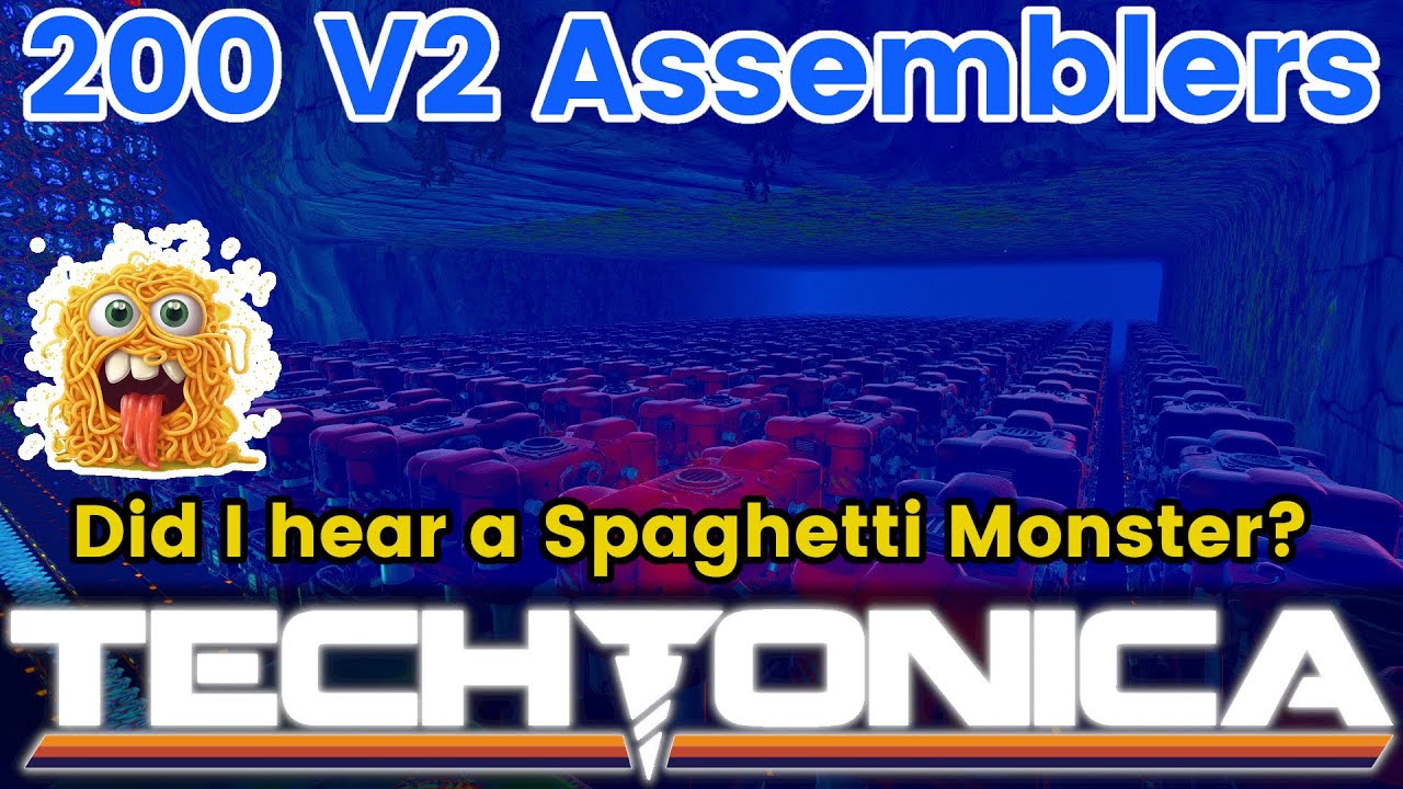 Techtonica: Mastering the Build 200 V2 Assemblers Task - YouTube