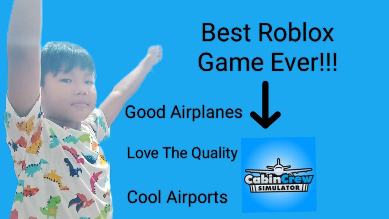 Best Roblox Game Ever!!!! #cabincrew - YouTube