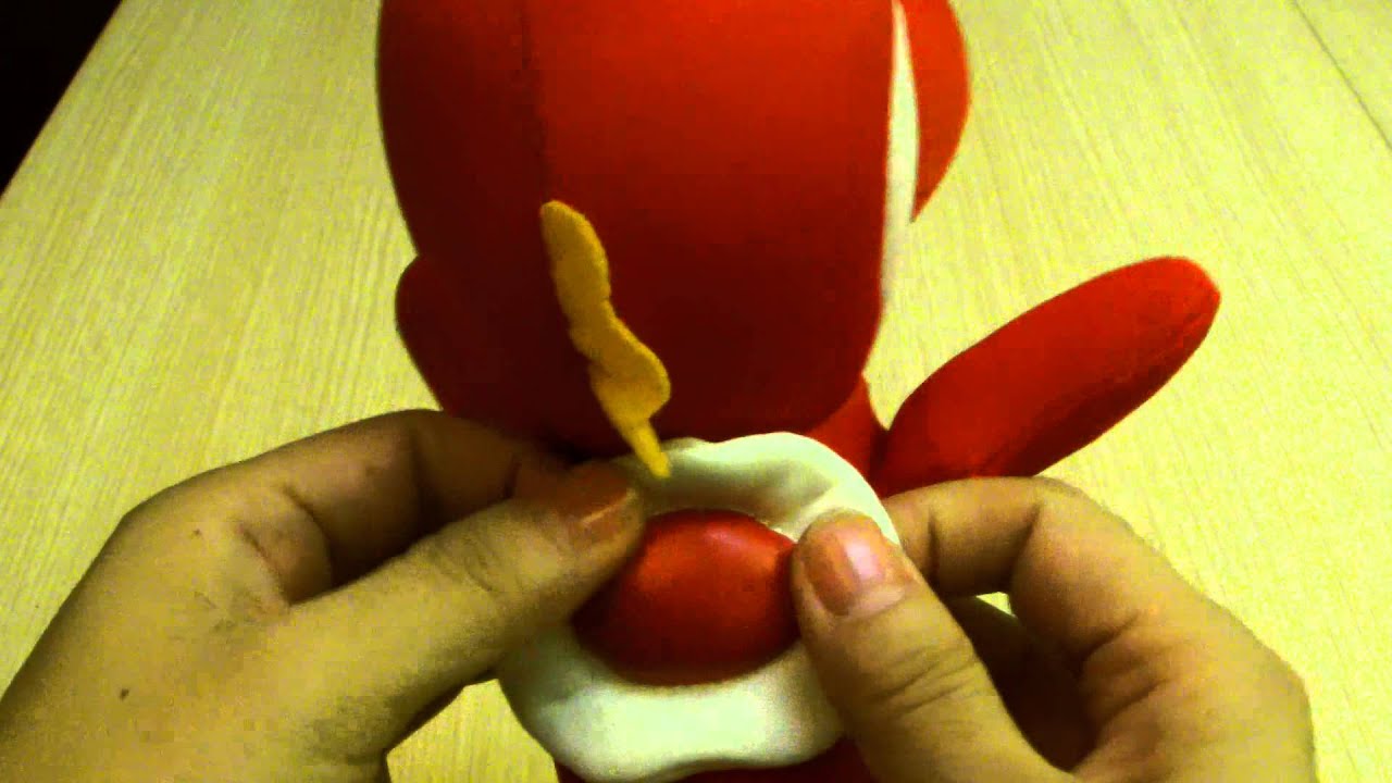 Product Review: Super Mario Red Yoshi Soft Beanie Plush Doll - YouTube
