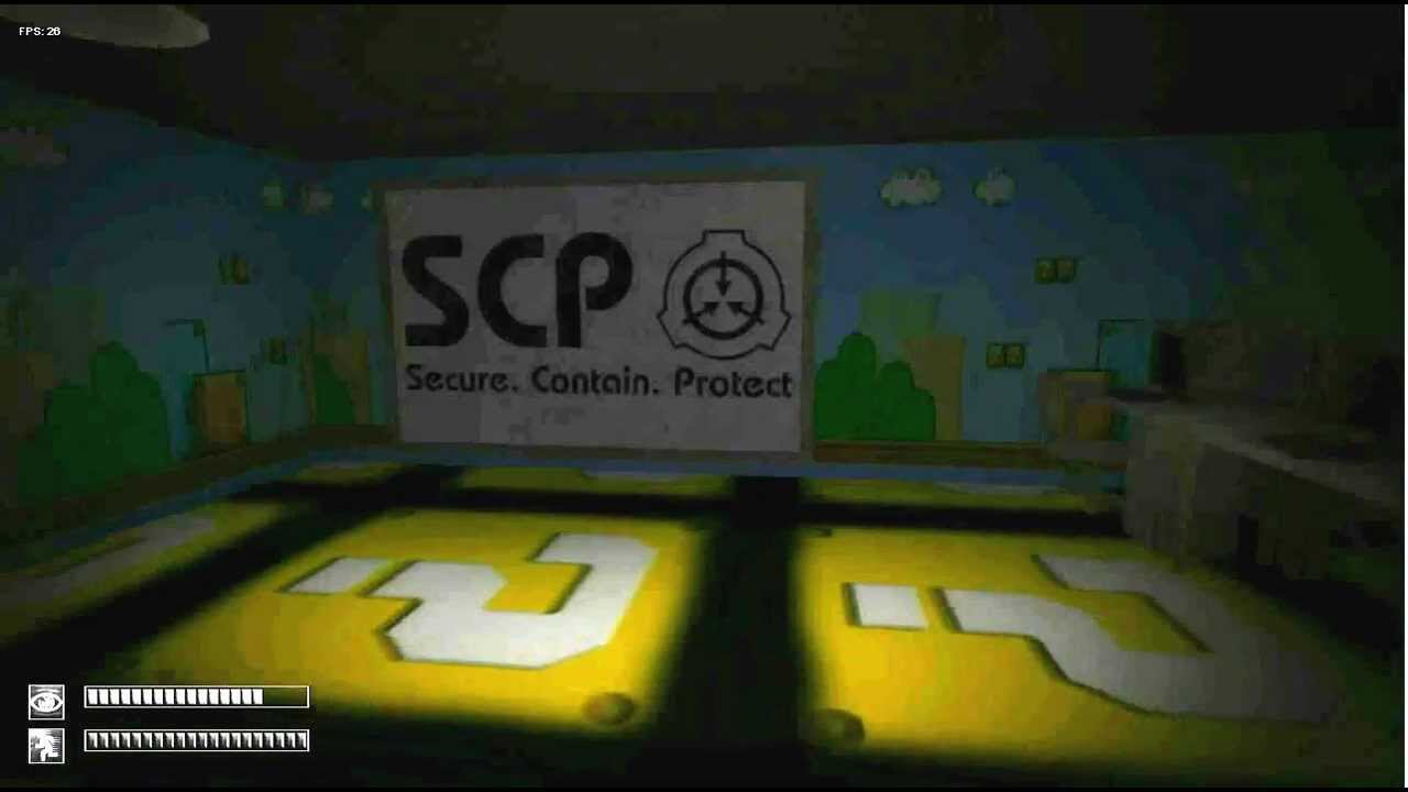 SCP Contament Breach Super Mario Mod Beta - YouTube