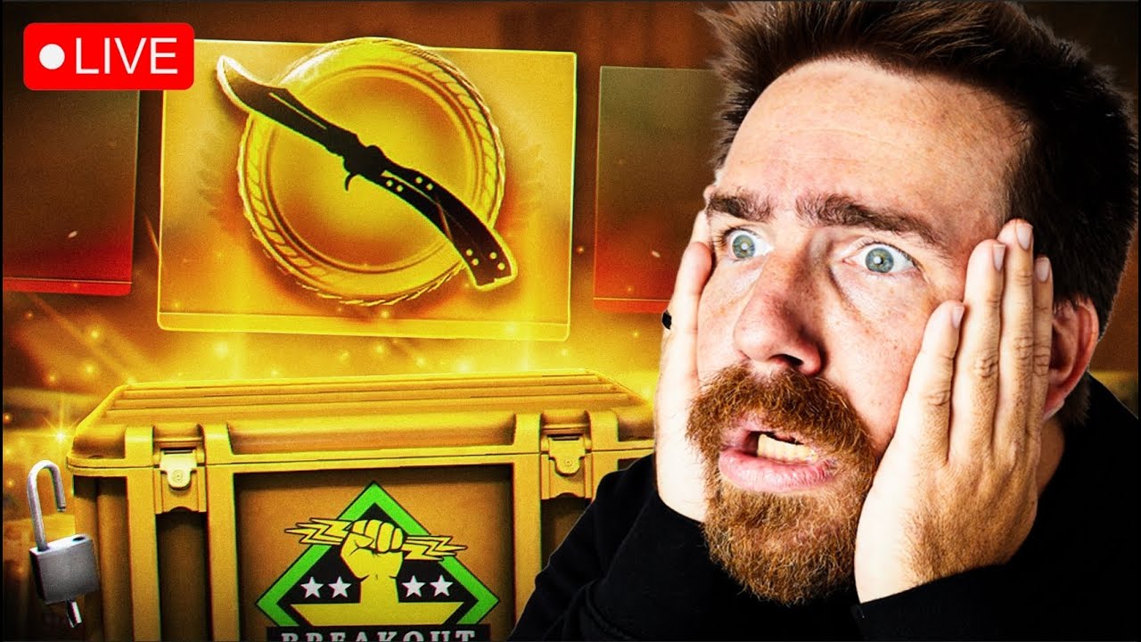 I OPENED MORE BREAKOUT CASES TO TRY AND GET THE BUTTERFLY KNIFE ...