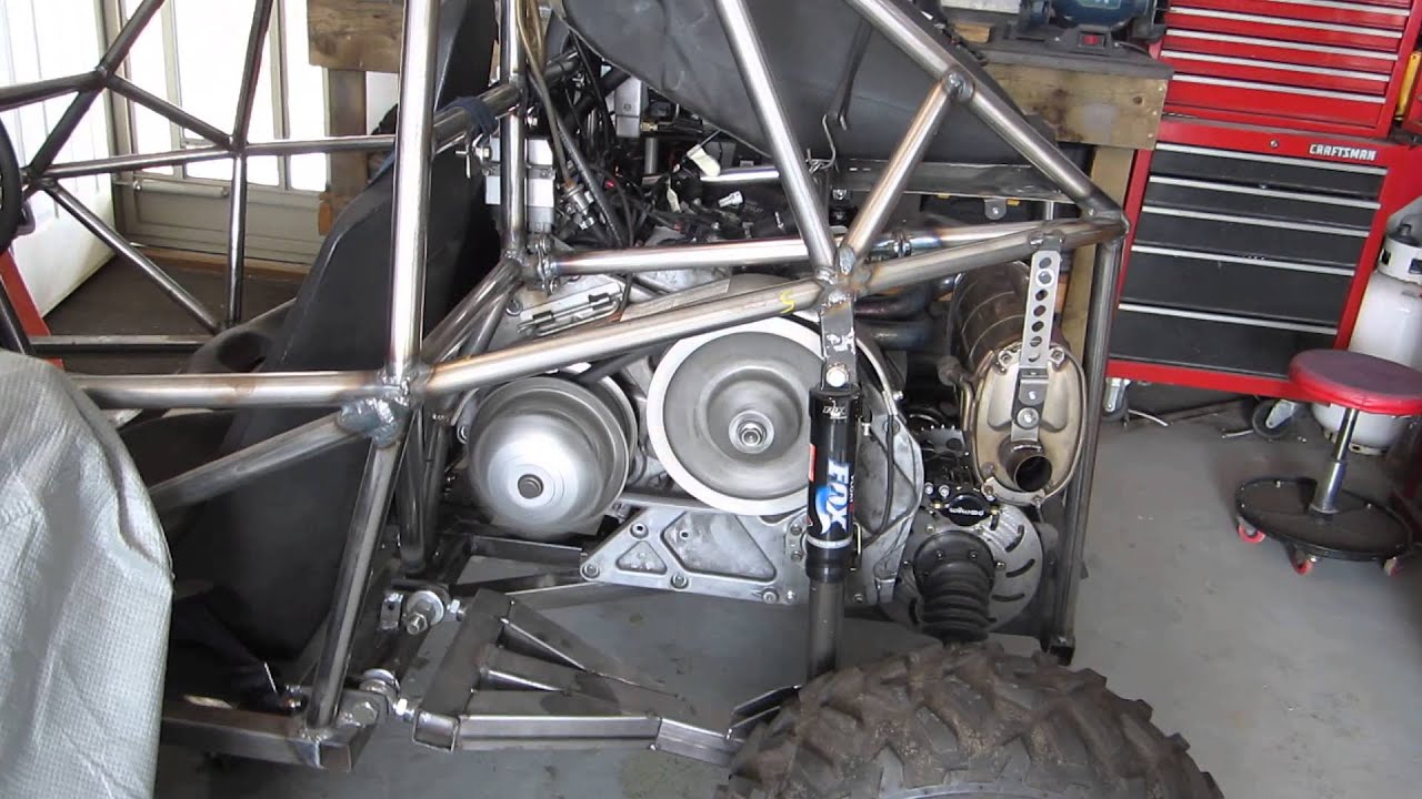 Phazer powered Buggy startup - YouTube