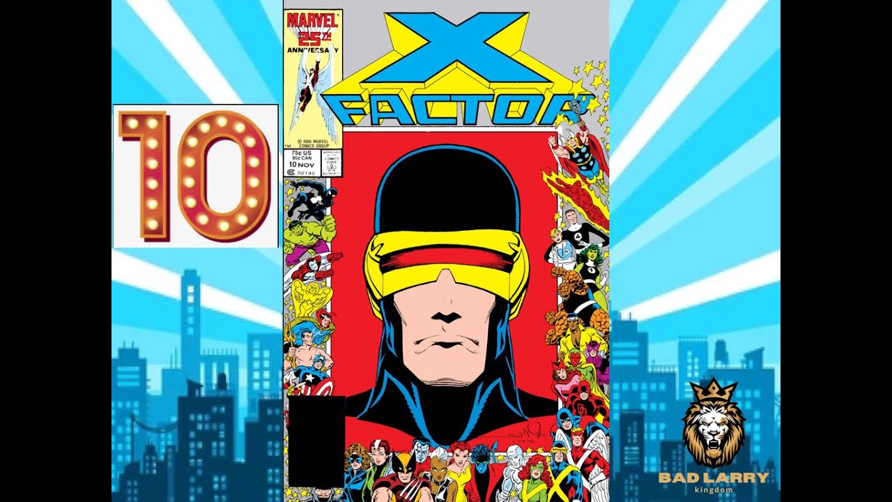 X-Factor #10 from 1986. FALLEN ANGEL! - YouTube