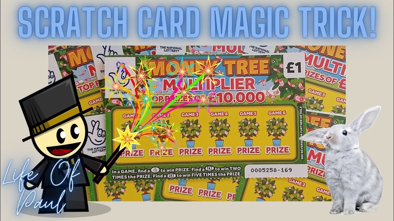 Scratch Card Magic Trick, easy to learn but very messy. You have been ...