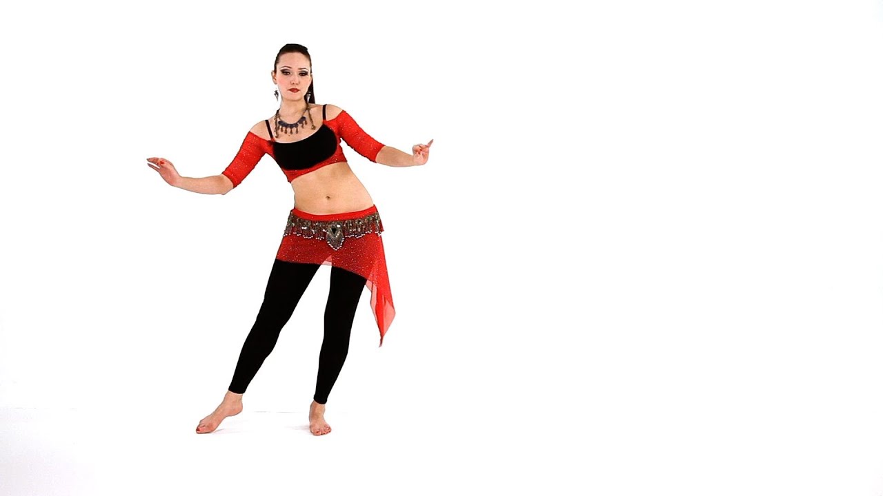 How to Do Stationary Hip Circles | Belly Dance - YouTube