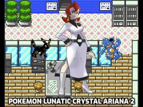 Pokemon Lunatic Crystal v1.6 - Team Rocket Ariana (Radio Tower) - YouTube
