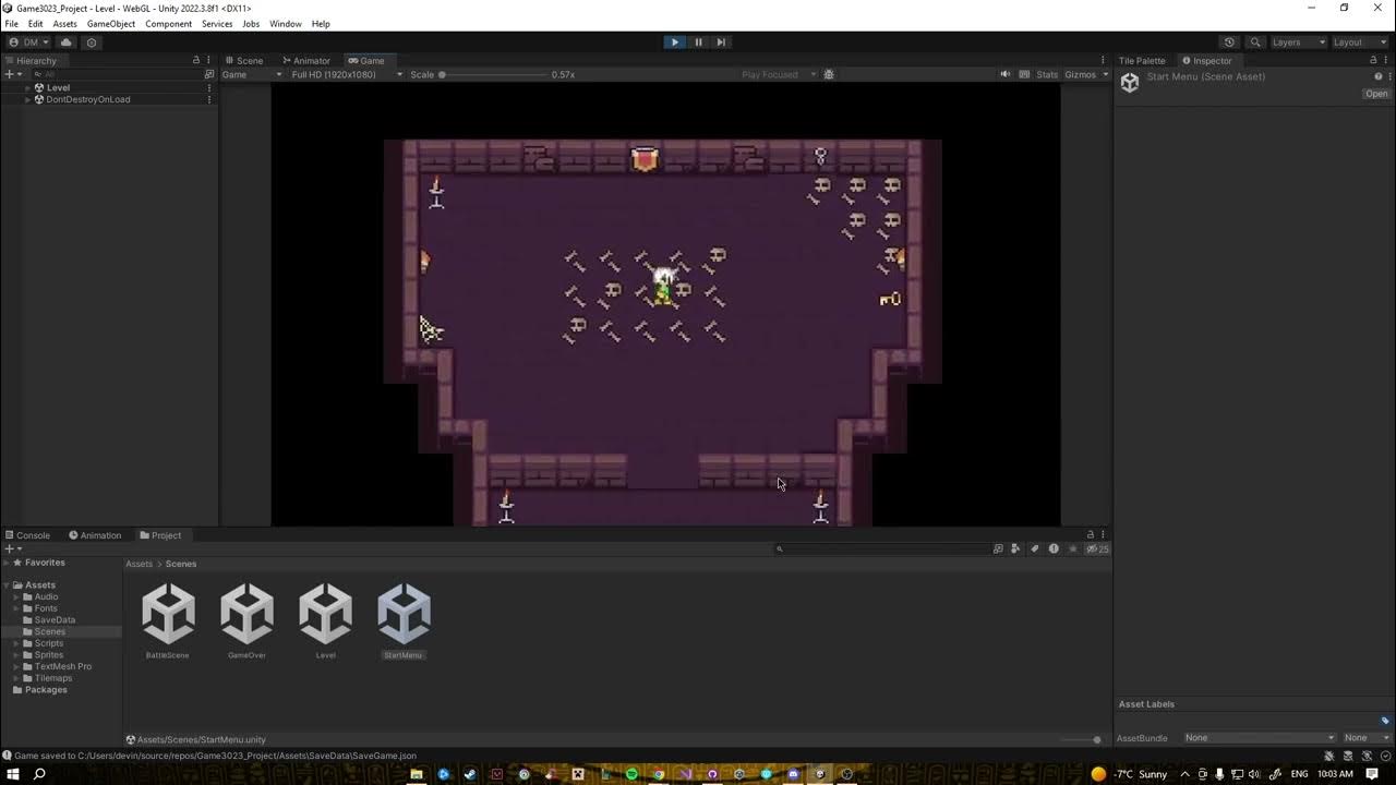 Dungeon Battle Idler Term Project Devlog - YouTube