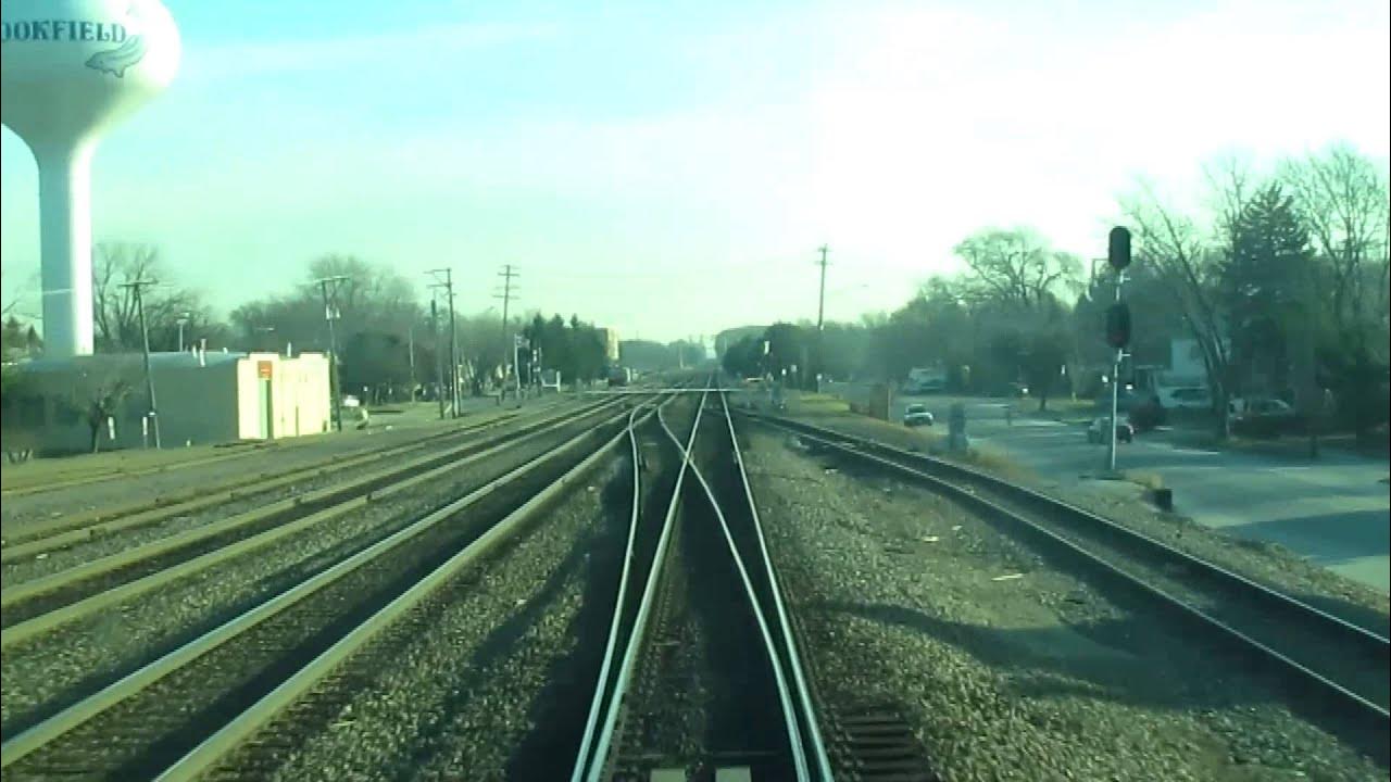 METRA BNSF Aurora Line Inbound Naperville EXPRESS - YouTube