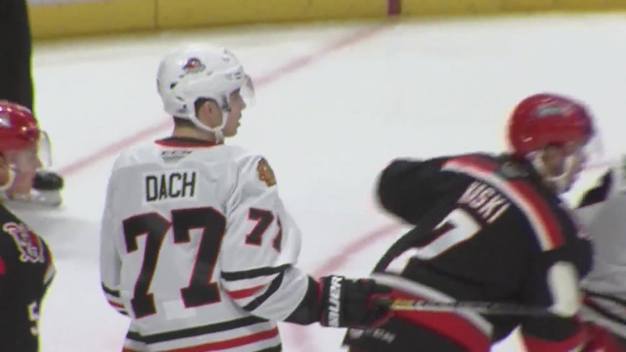 Dach hopes to learn as much as possible from IceHogs veterans like ...