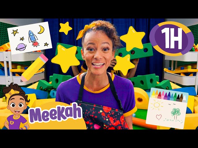 Get Creative With Meekah! | The Creativity Museum | Educational Videos ...