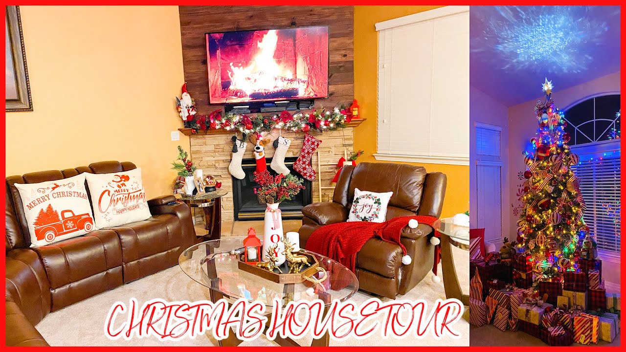 TOUR POR MI CASA || DECORACIÓN DE NAVIDAD || NAVIDAD HOUSE TOUR ...