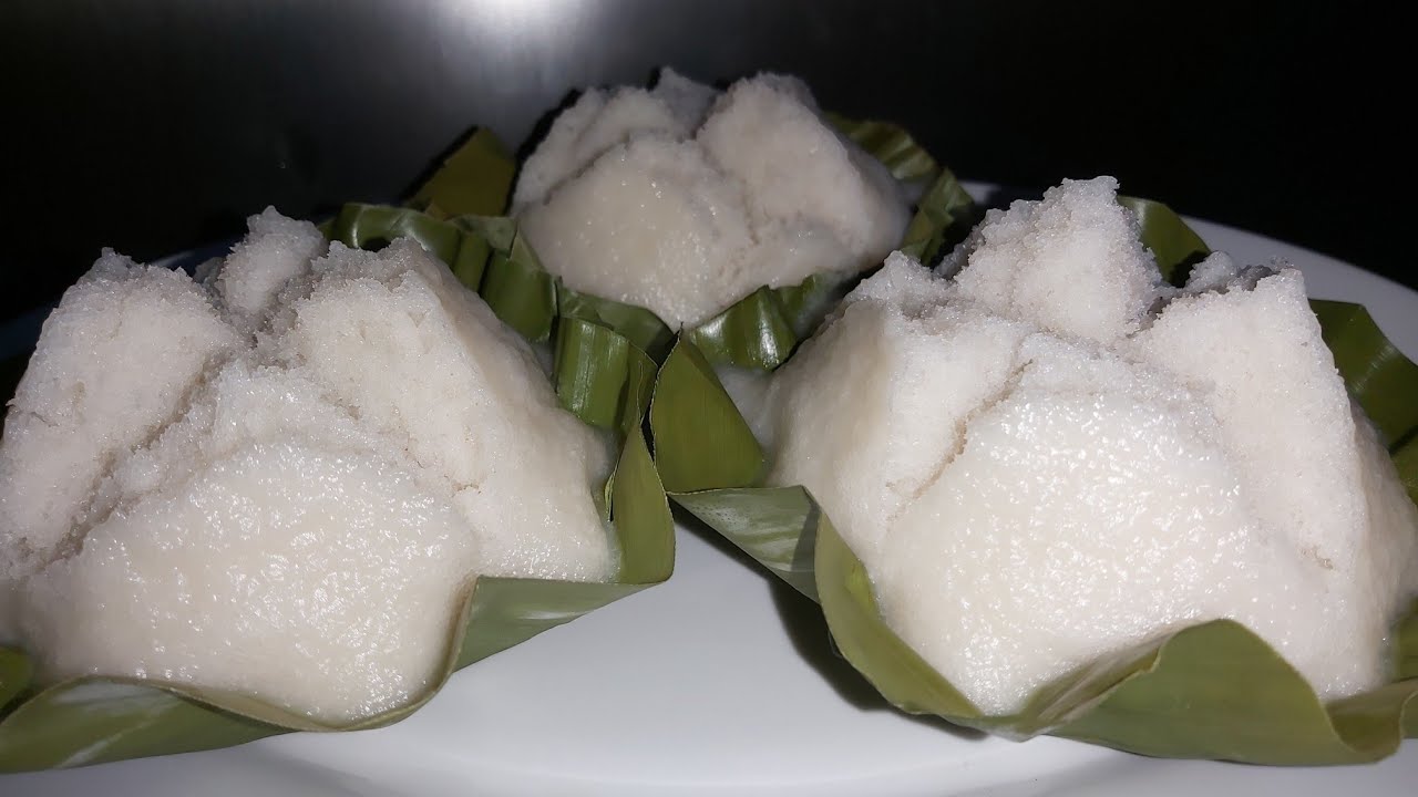 PUTO NA BIGAS LUTONG BISAYA STEAM RICE CAKE - YouTube
