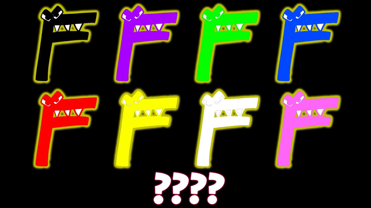 Alphabet Lore But F Transform Sound Variations In 38 seconds - YouTube