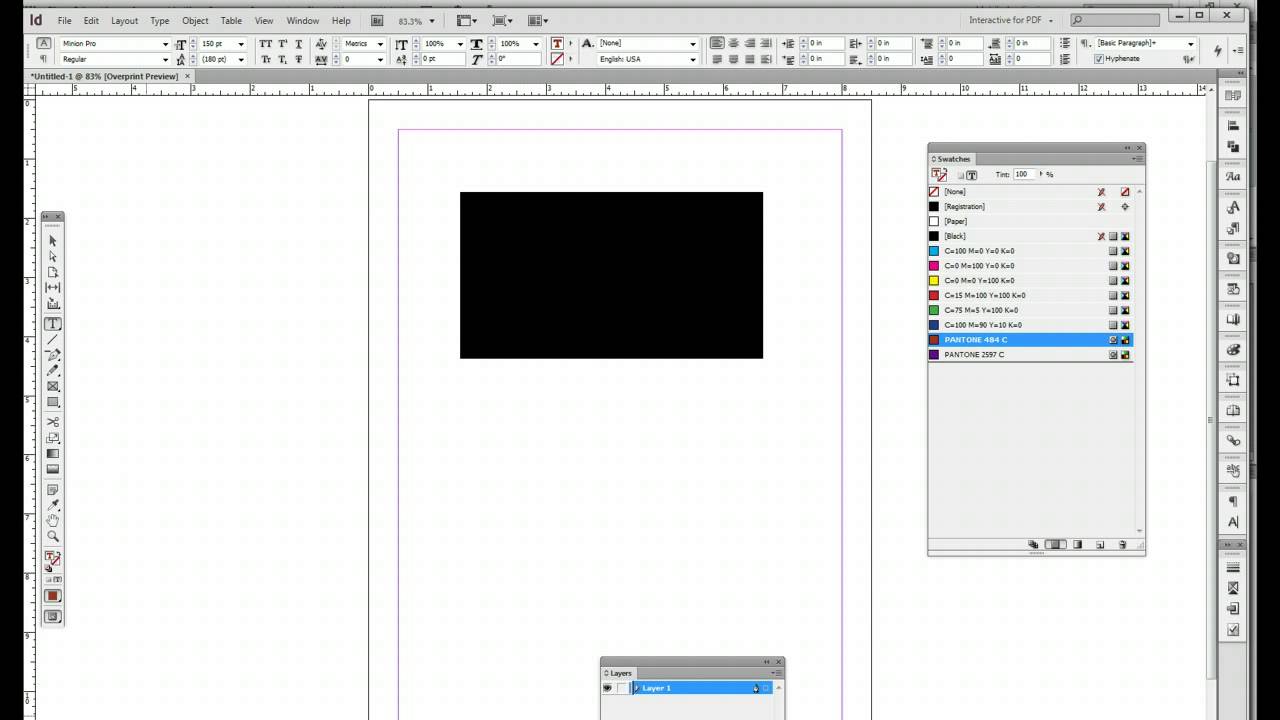 Making A Drop Shadow With Spot Color In Indesign YouTube Making A Drop Shadow With Spot Color In Indesign YouTube