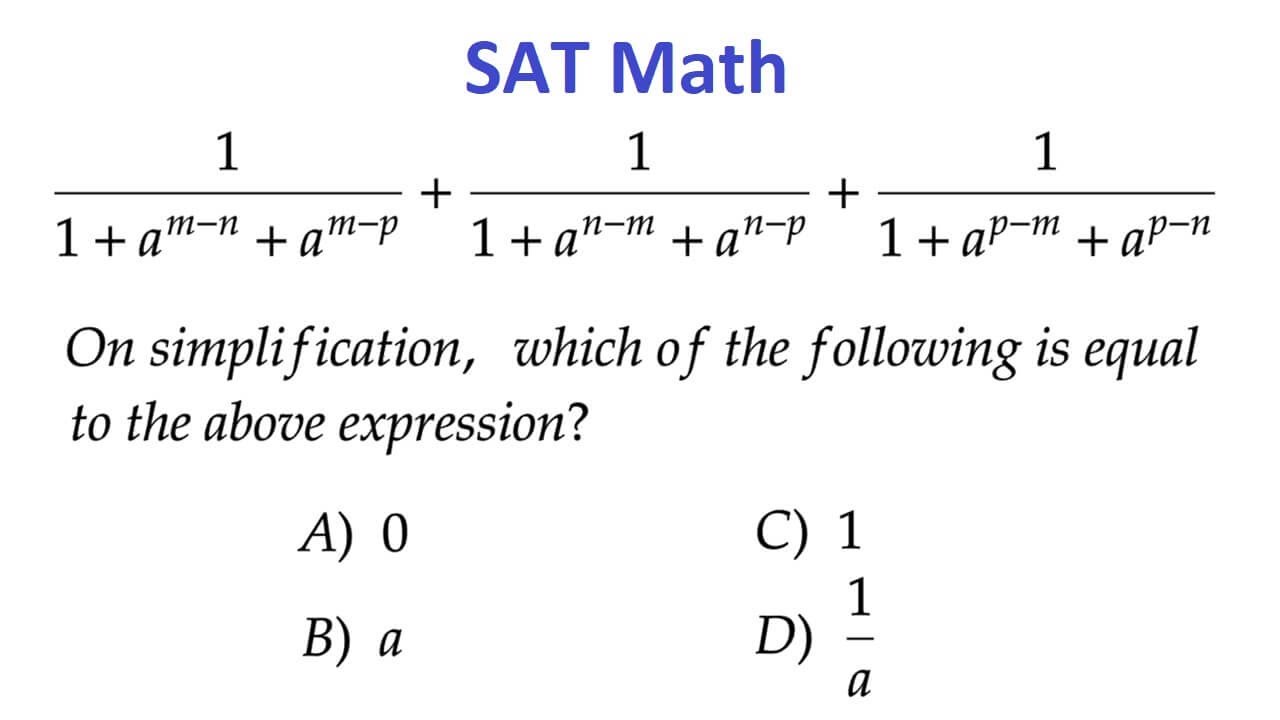 SAT Math - YouTube