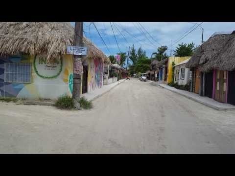 Golf car taxi Holbox3