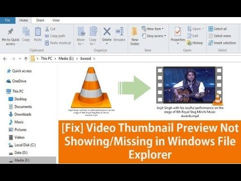 How to change media icon into thumbnail / picture - YouTube